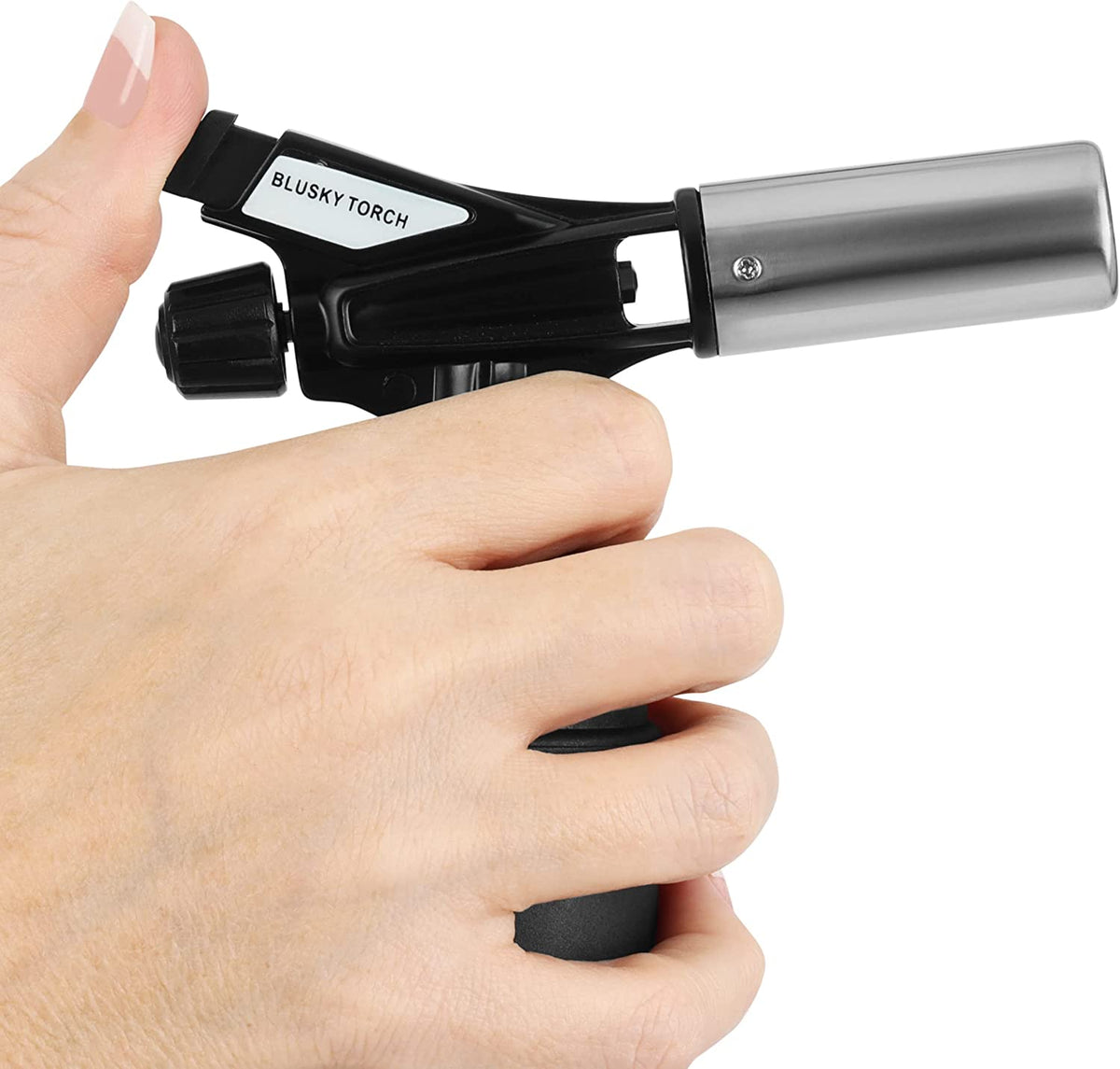 Blusky Big Butane Torch Refillable Industrial Torch Portable Anti-Flar ...